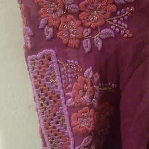 Mulberry | Tops | Mulberry Embroidered Blouse | Poshmark
